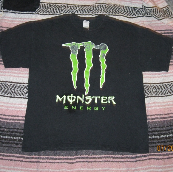 Gildan | Shirts | Monster Energy Drink T Sz Xl | Poshmark